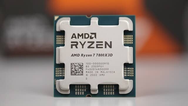 CPU: AMD Ryzen 7 7800X3D - قطعات داخلی رایانه