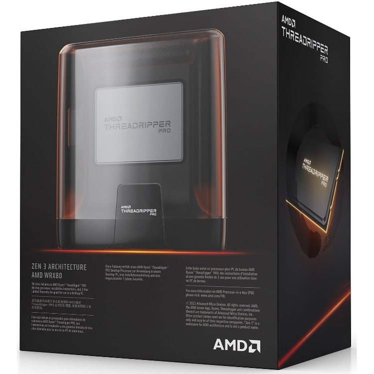 CPU: AMD Ryzen Threadripper Pro 5995WX